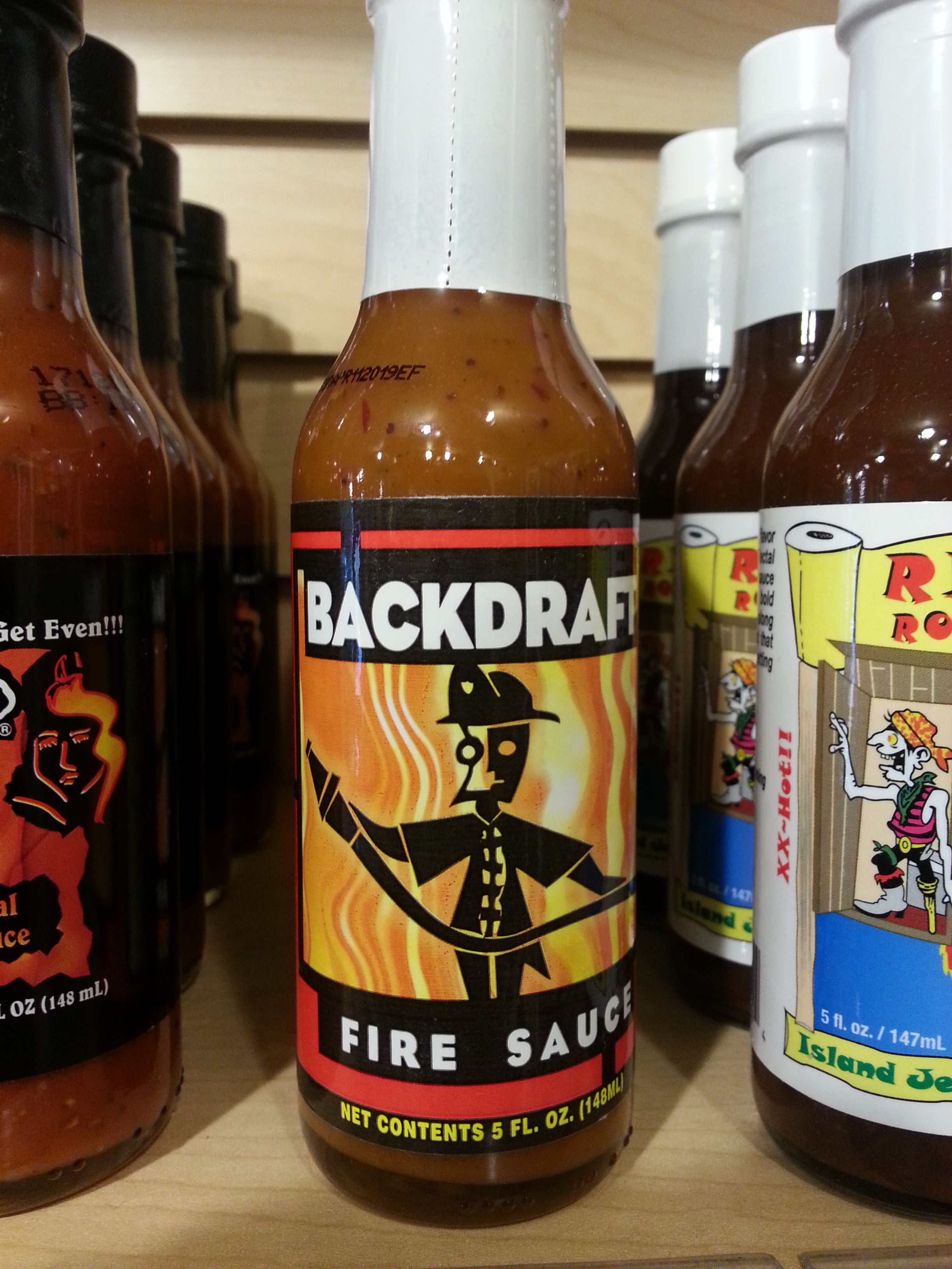 backdraft fire sauce